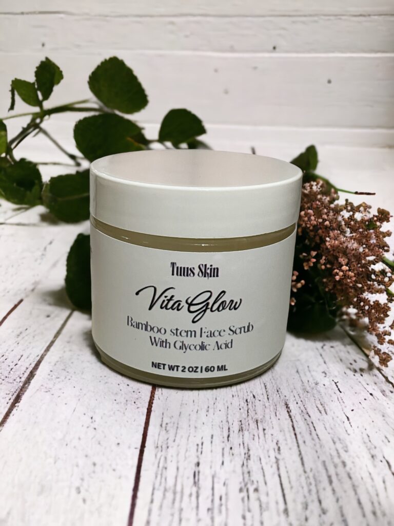 AHA Bamboo Gentle Face Exfoliating Cream Scrub - Tuus Skin